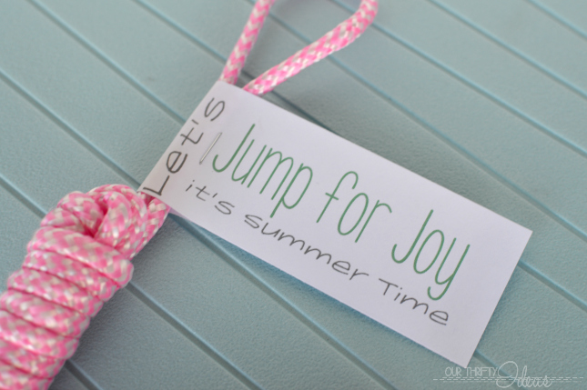 Jumping for Joy - Summer Printable - Our Thrifty Ideas