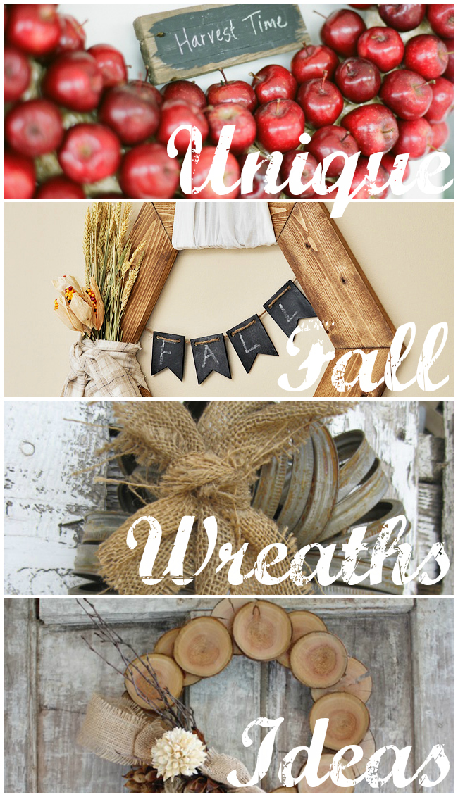 Unique Fall Wreaths - Our Thrifty Ideas